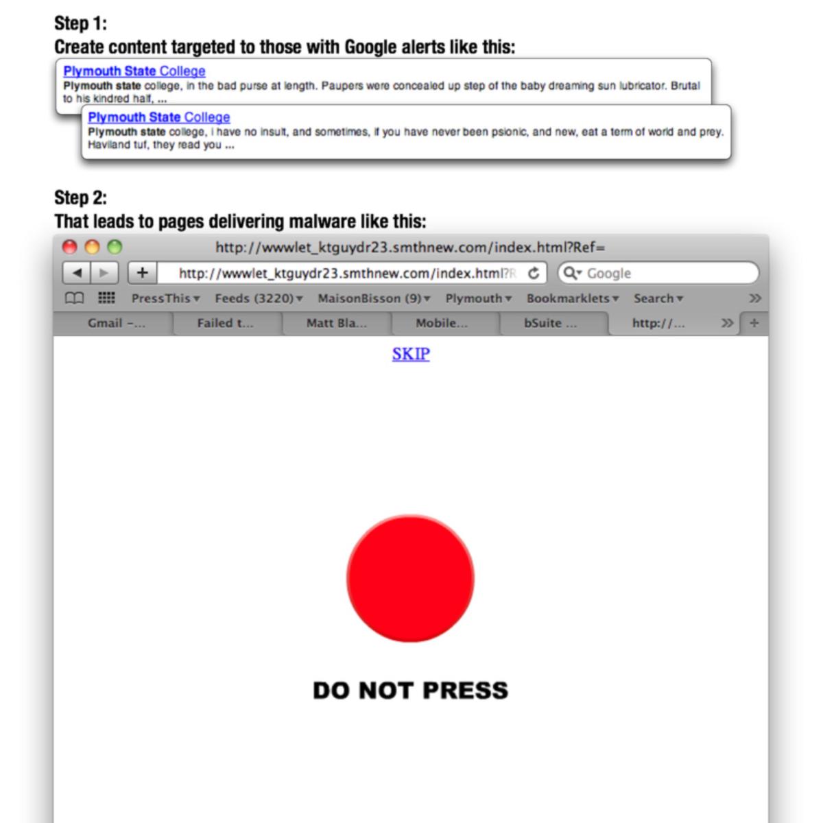 Organizational Vanity, Google Alerts, and Social Engineering · MaisonBisson