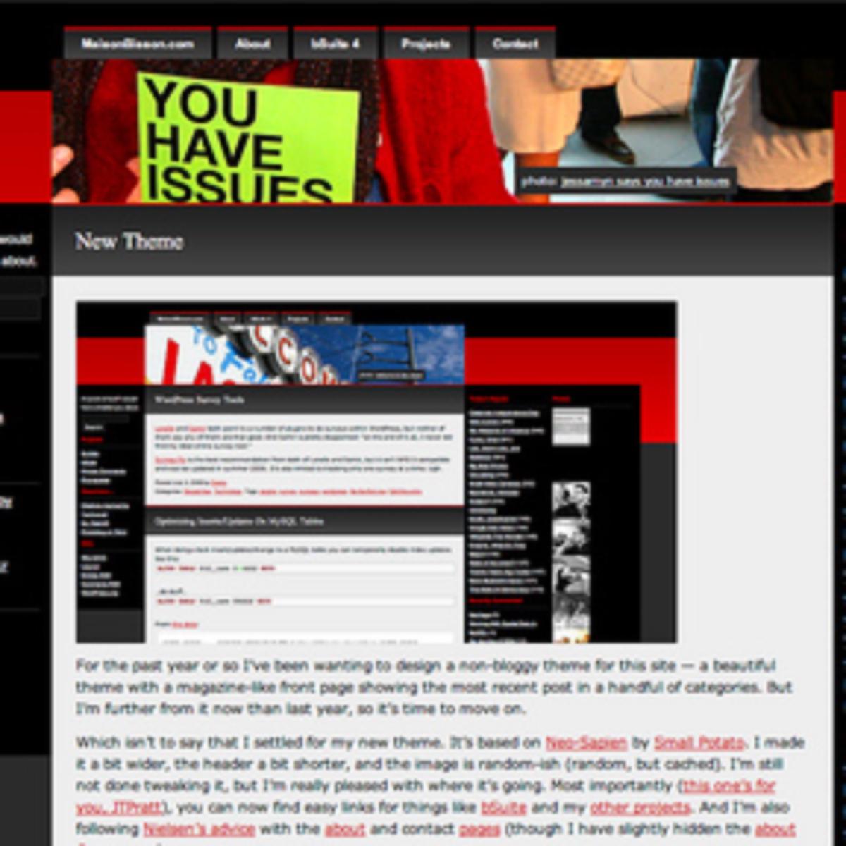 New Theme Maisonbisson